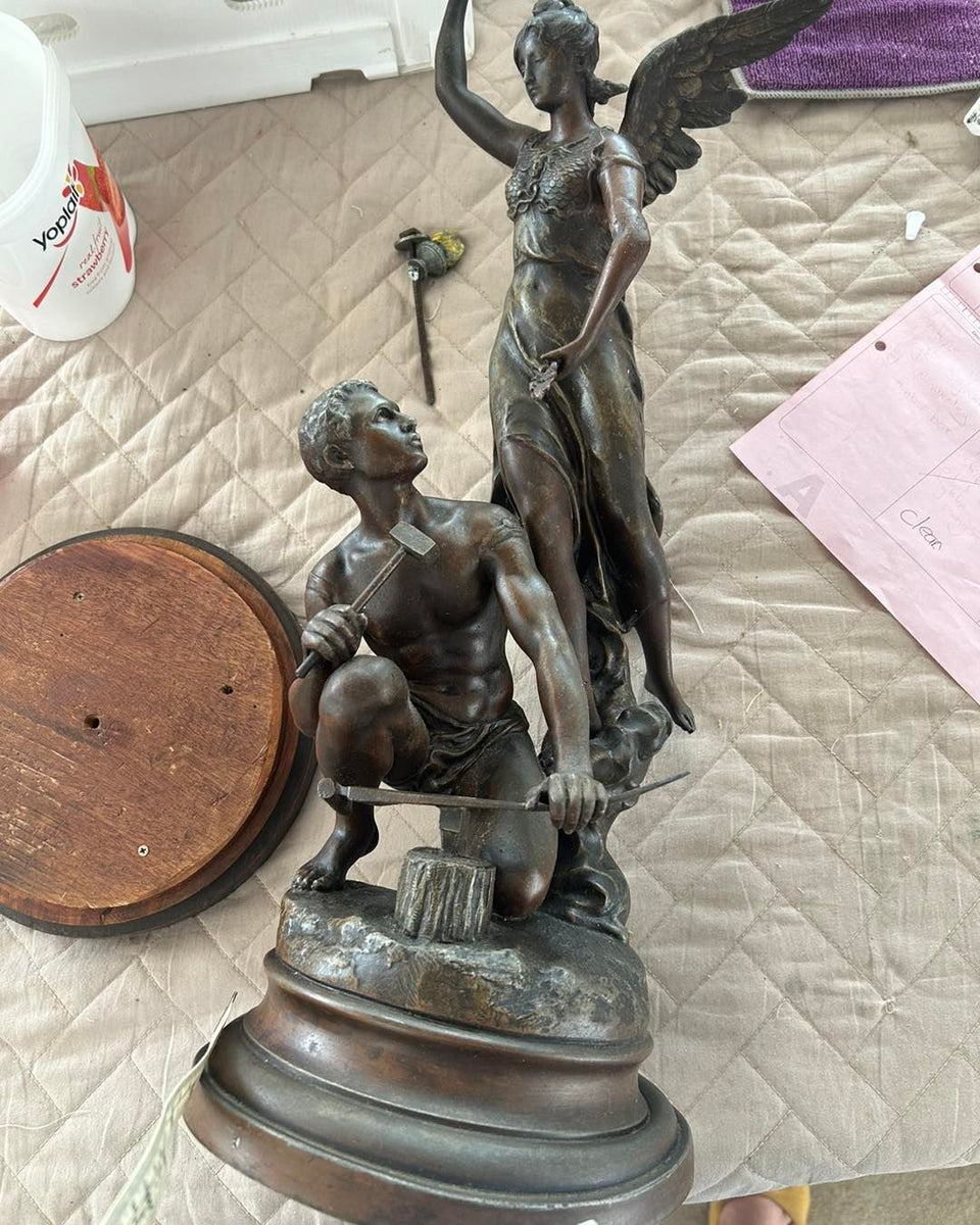 We Repair French Spelter Figurines – W R I G H T W A Y STUDIOS ...