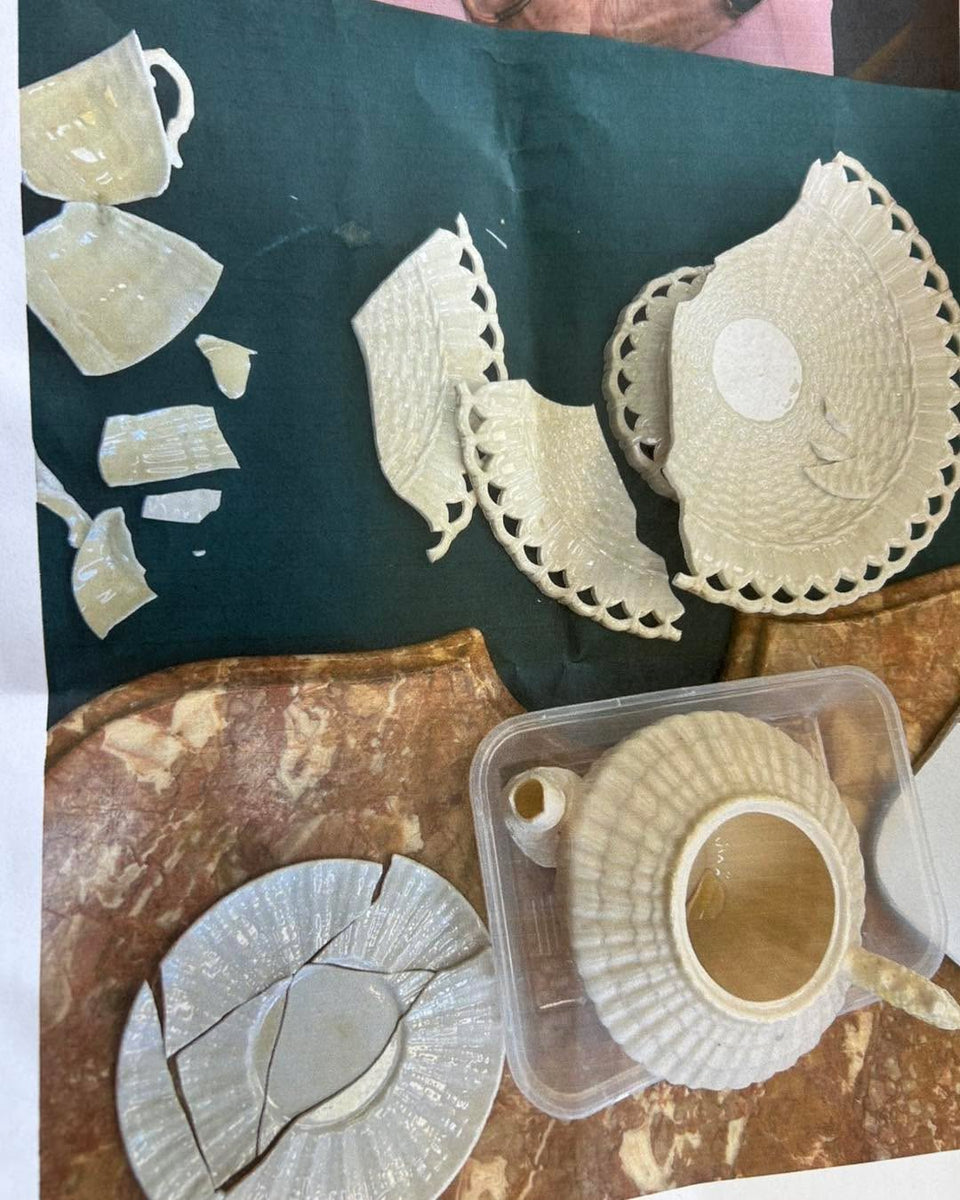 Belleek Before & After Visible Repairs – W R I G H T W A Y STUDIOS ...
