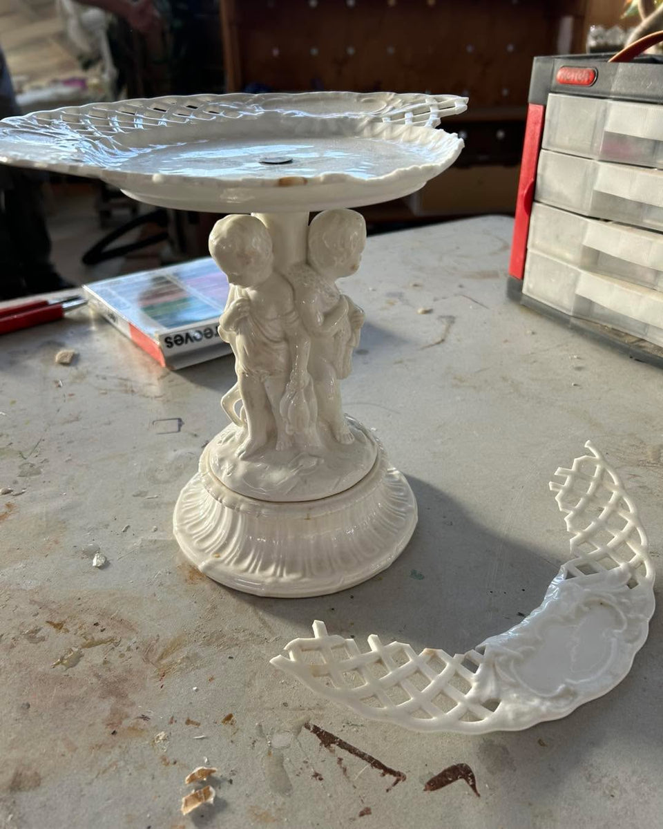 Restoration Antique Cake Plate – W R I G H T W A Y STUDIOS & Auckland ...