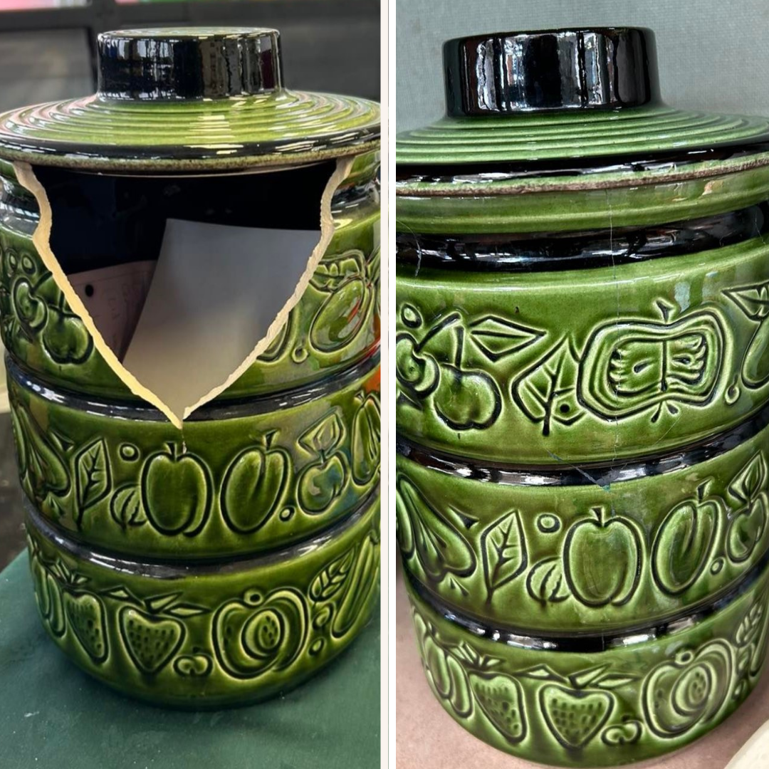 Repair German Ceramic Storage Container – W R I G H T W A Y STUDIOS ...